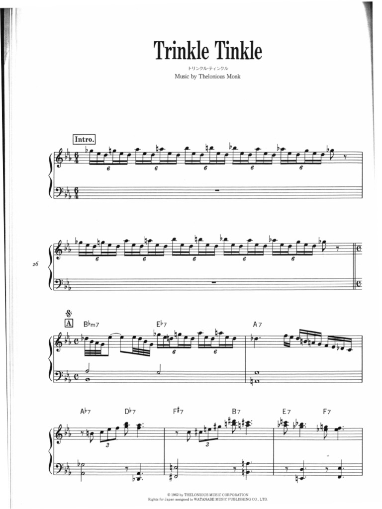 Trinkle, Tinkle 6 Pages