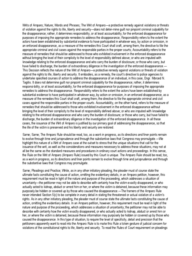 Razon Vs Tagitis | PDF | Public International Law | Burden Of Proof (Law)