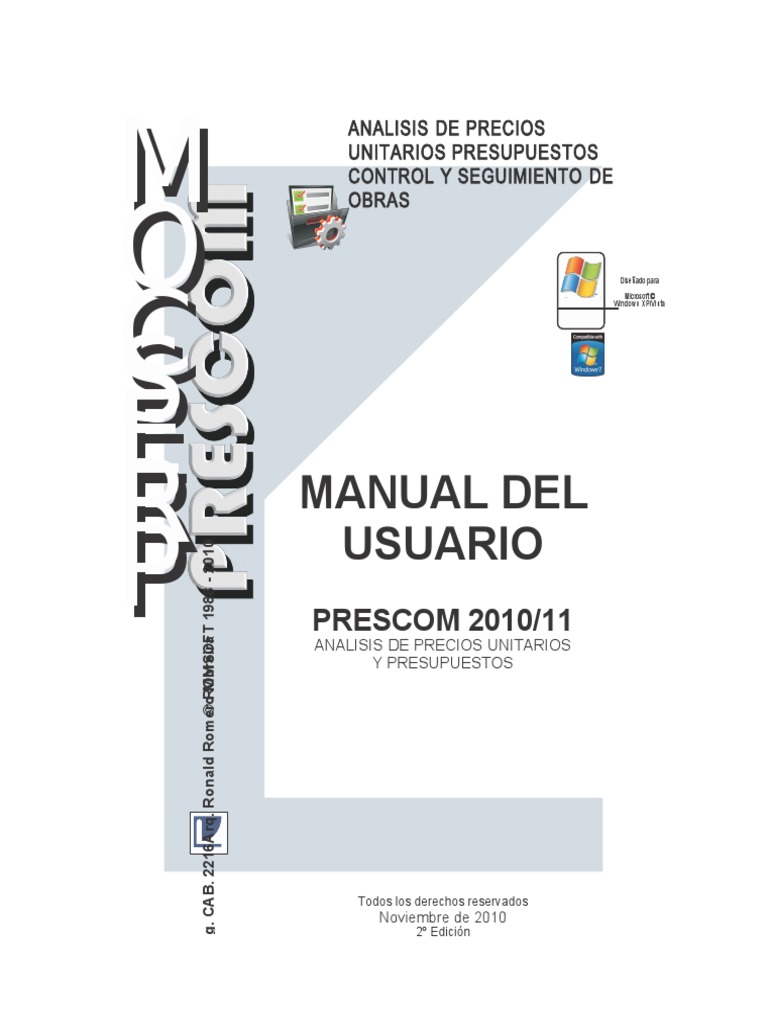 Manual Prescom | PDF | Programa de computadora | Programación