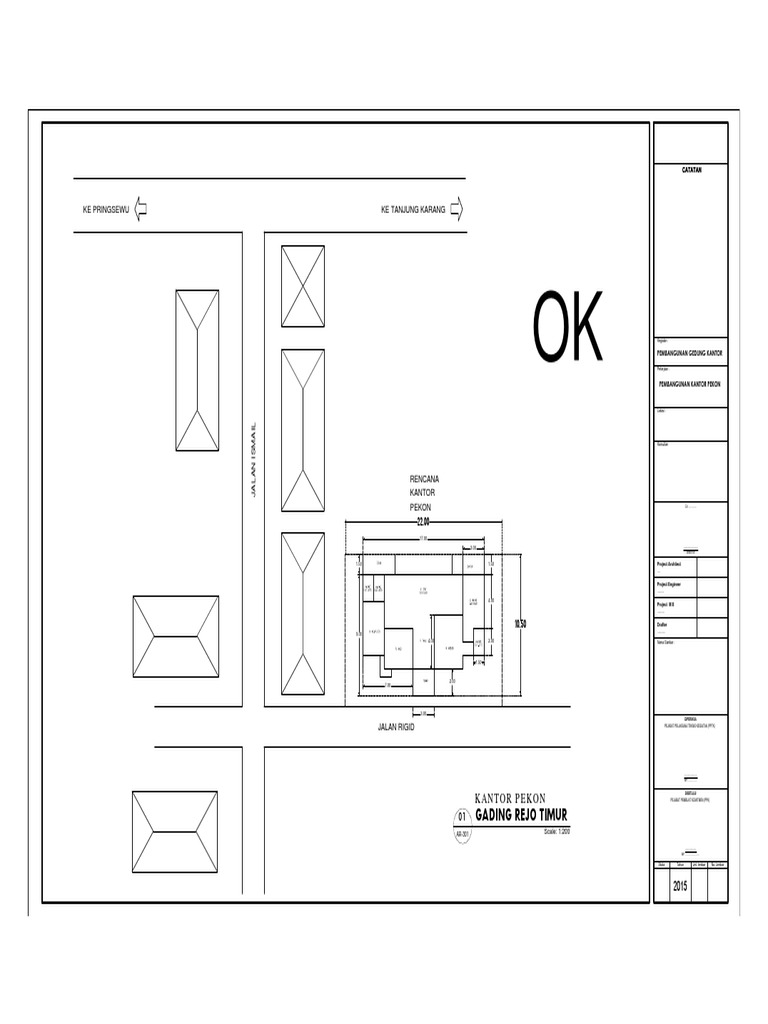 Site Plan Kantor | PDF