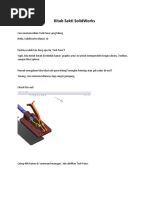 Modul Praktik Cad Solidworks | PDF