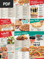 Panarottis Takeaway Menu 2024 | PDF | Sausage | Pizza