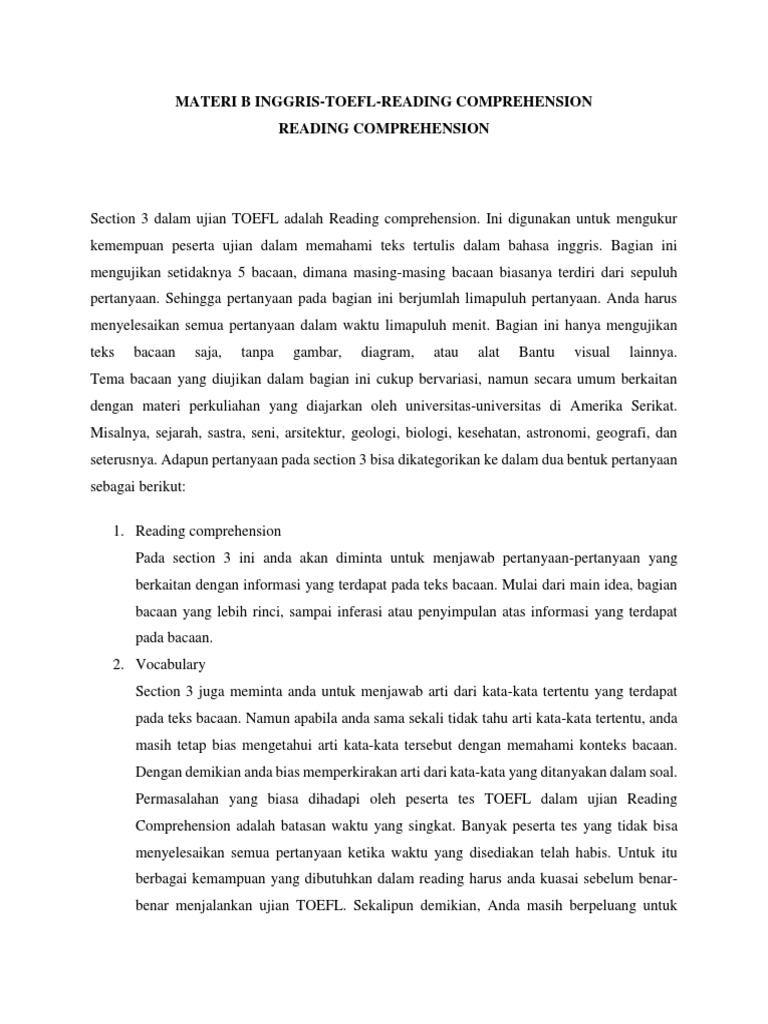 Tips Score 550 TOEFL | PDF | Sequoia Sempervirens | Vaksin