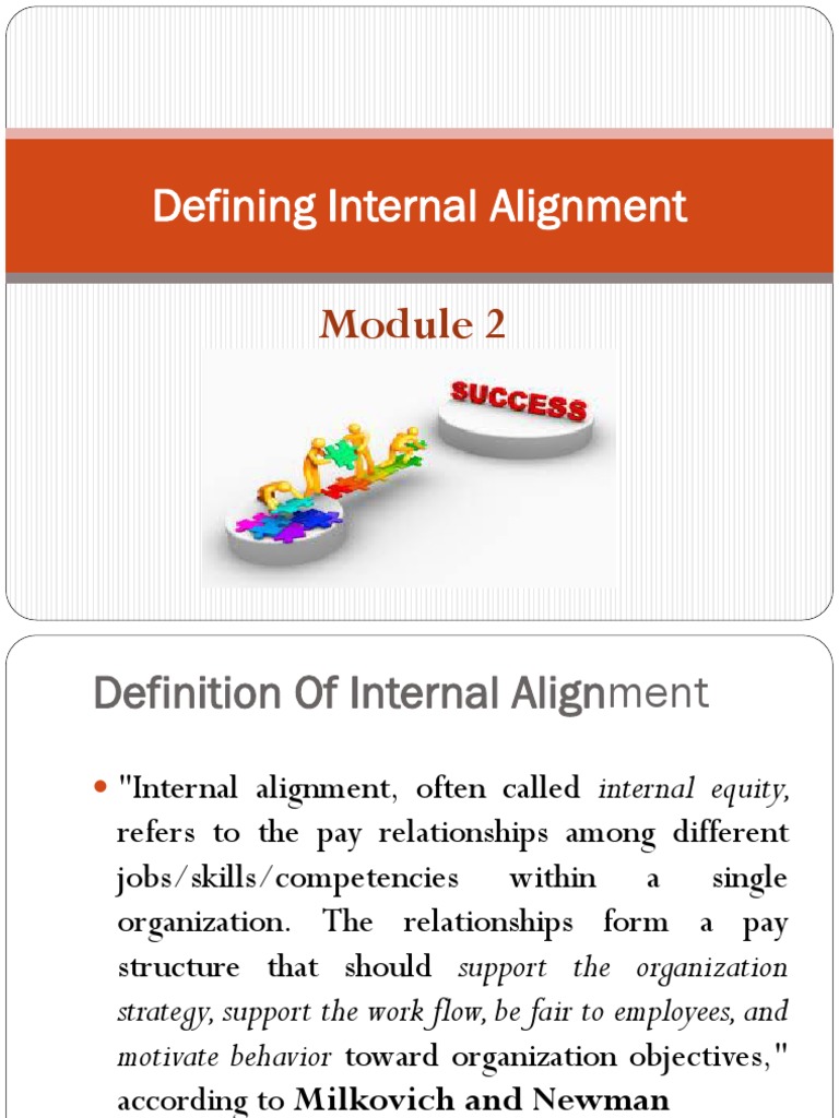 Defining Internal Alignment Module 2 (Full) | PDF | Strategic ...