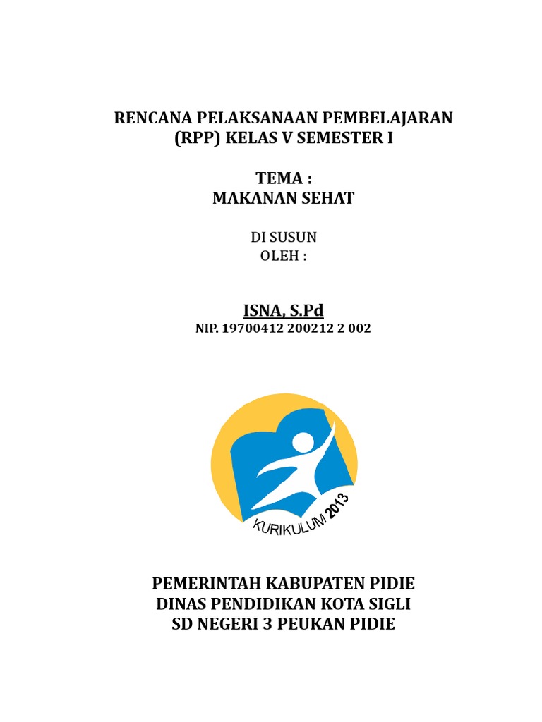 Cover RPP K-13 | PDF