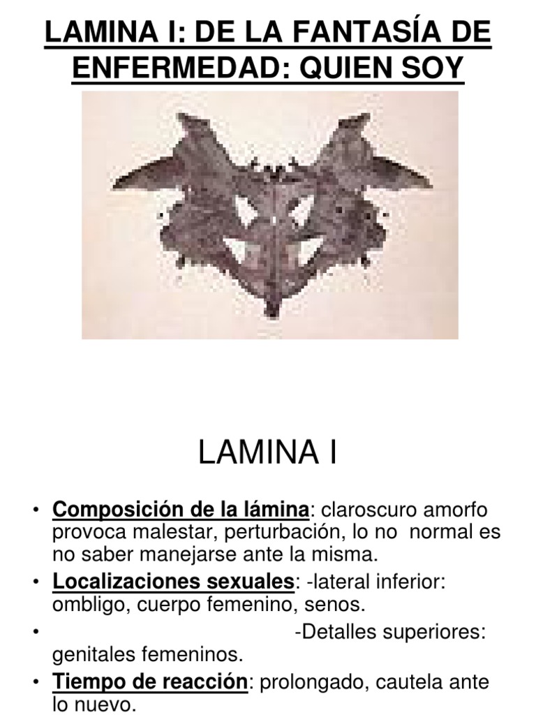 Rorschach Láminas.ppt