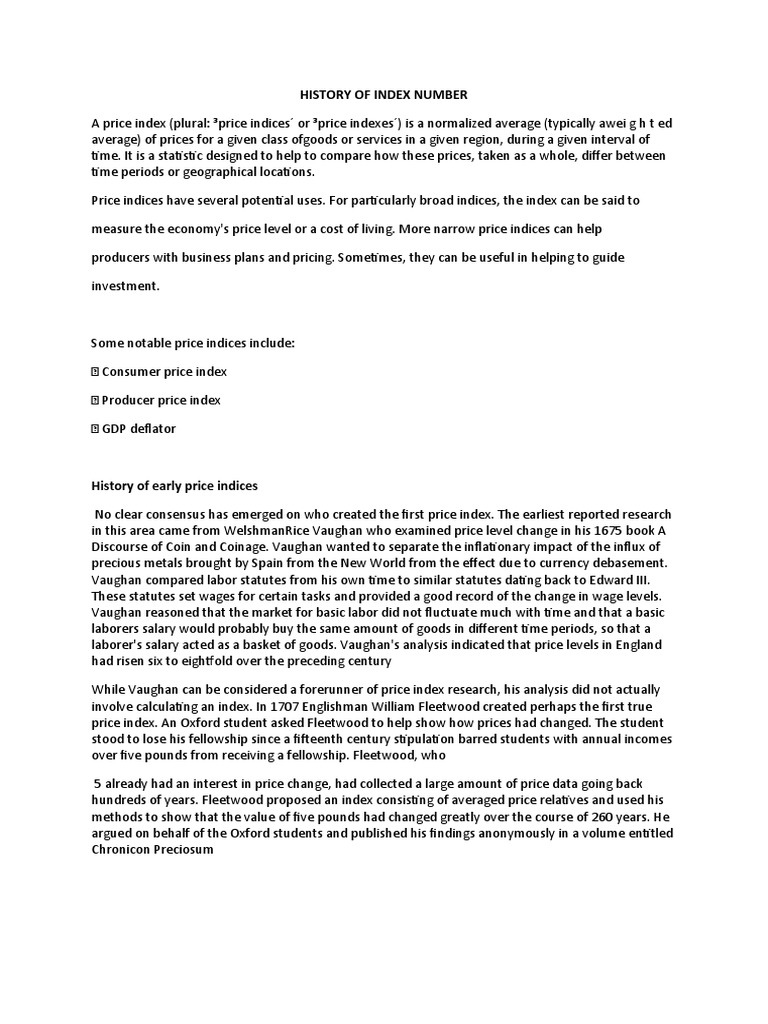 history-of-index-number-pdf-price-indices-market-economics