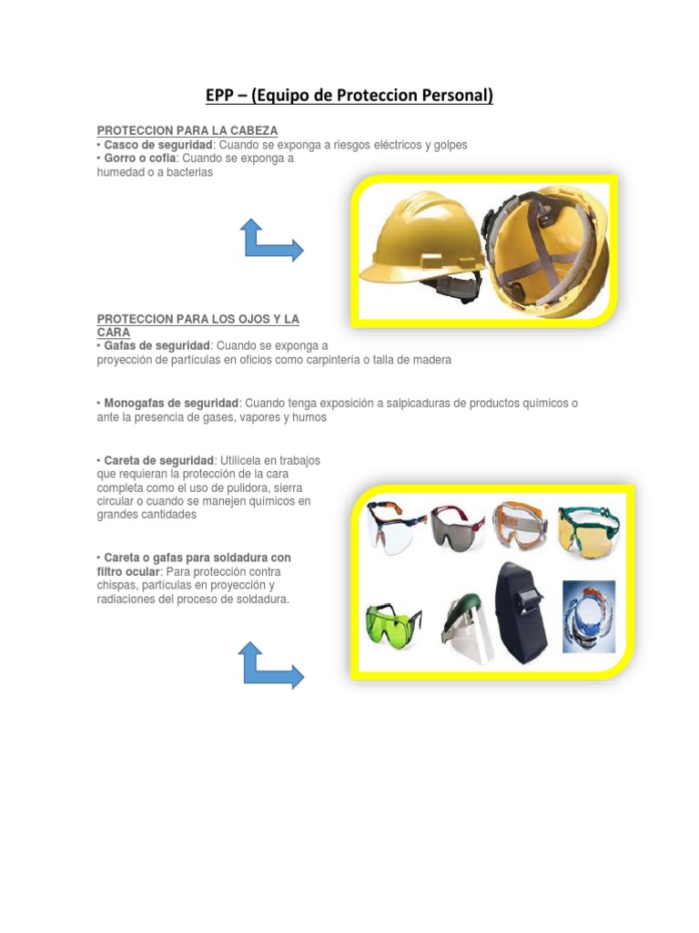 Epp | PDF | Guante | Máscara