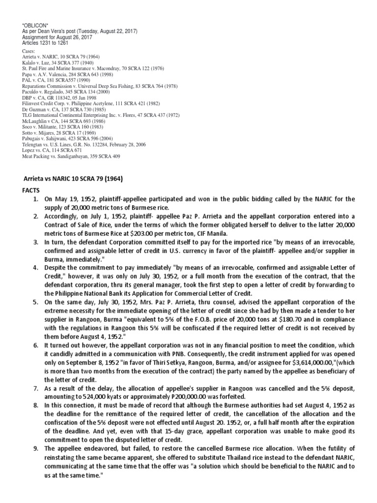 Oblicon Cases | Download Free PDF | Mortgage Law | Guarantee