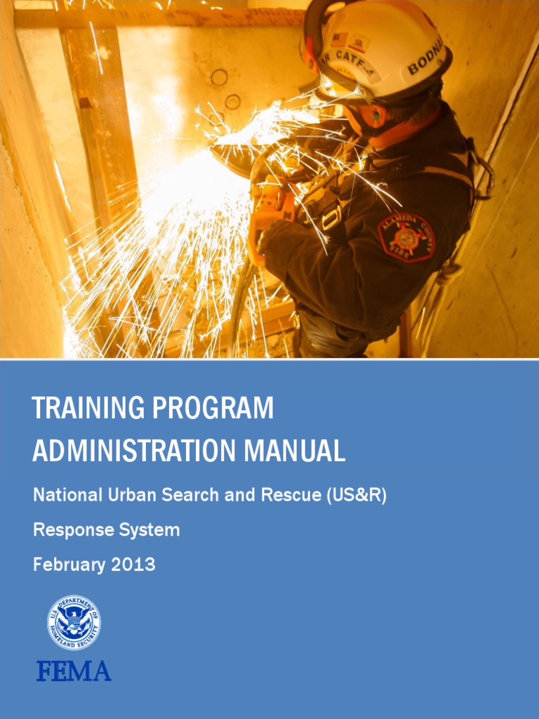 508 Urban Search Rescue Training Program Admin Manual Feb2013 | PDF ...