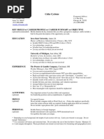 Kelley Resume Template | PDF | Educational Stages | Indiana