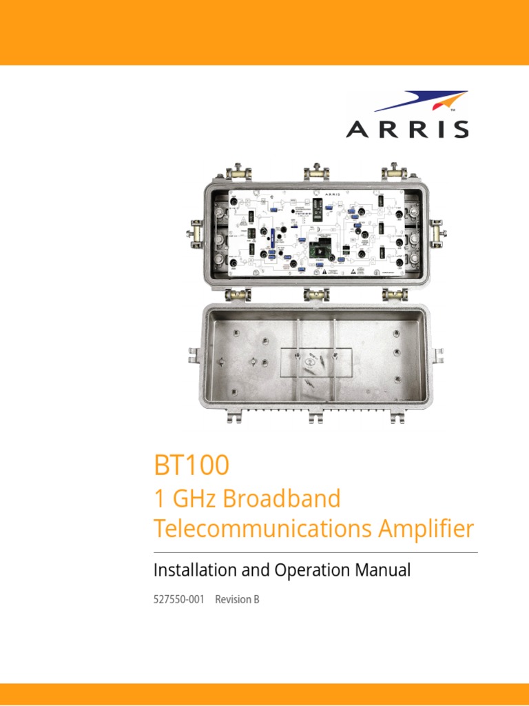BT100 | PDF | Power Supply | Amplifier