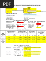 ZIV relay settings | PDF | Electrical Impedance | Resistor