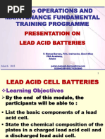 VRLA Battery Training - For Mechanics | PDF | Battery Charger ...
