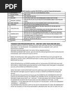 Swift Return Codes | PDF | Financial Transaction | Code