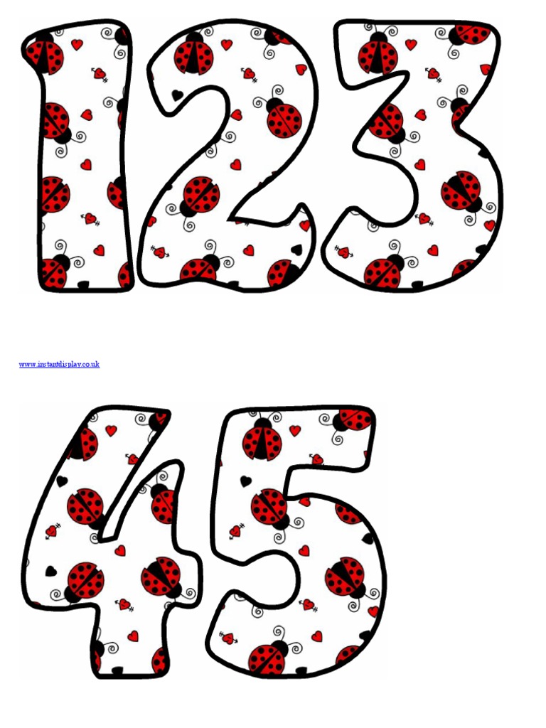 Ladybird Numbers | PDF