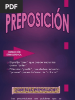 10 Oraciones Con La Preposición Ante | PDF