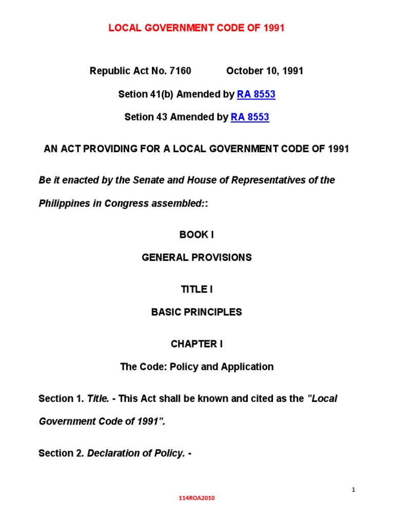 Dilg Law | PDF | Eminent Domain | Local Government