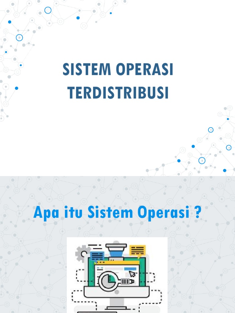 Sistem Operasi Terdistribusi | PDF | Seni | Teknologi & Rekayasa