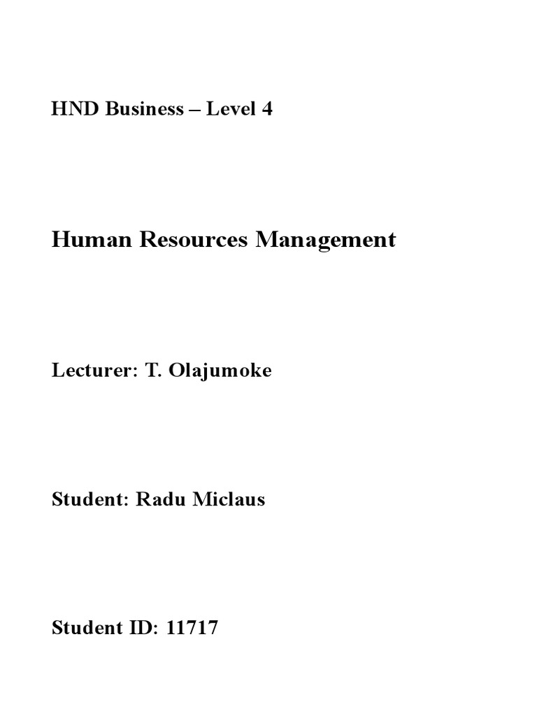 3621 Radu Miclaus Human Resource Management 28379 1478566689 | PDF ...