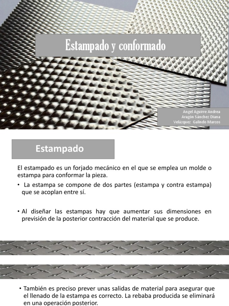 Estampado y Conformado de Metales | Plasticidad (Física) | Aluminio