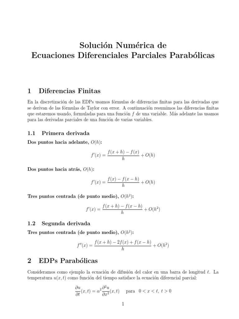 Discretizacion | PDF | Valores propios y vectores propios | Ecuación ...