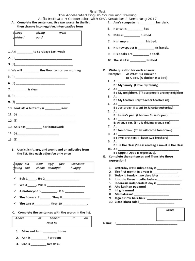 Sweep Plying Went Finished Yard: Score | Download Free PDF | Morphology ...