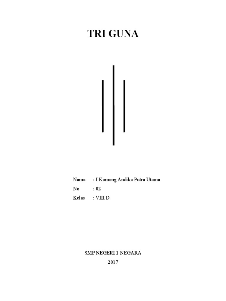 Tri Guna | PDF