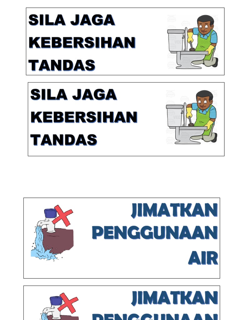 Signboard Tandas | PDF