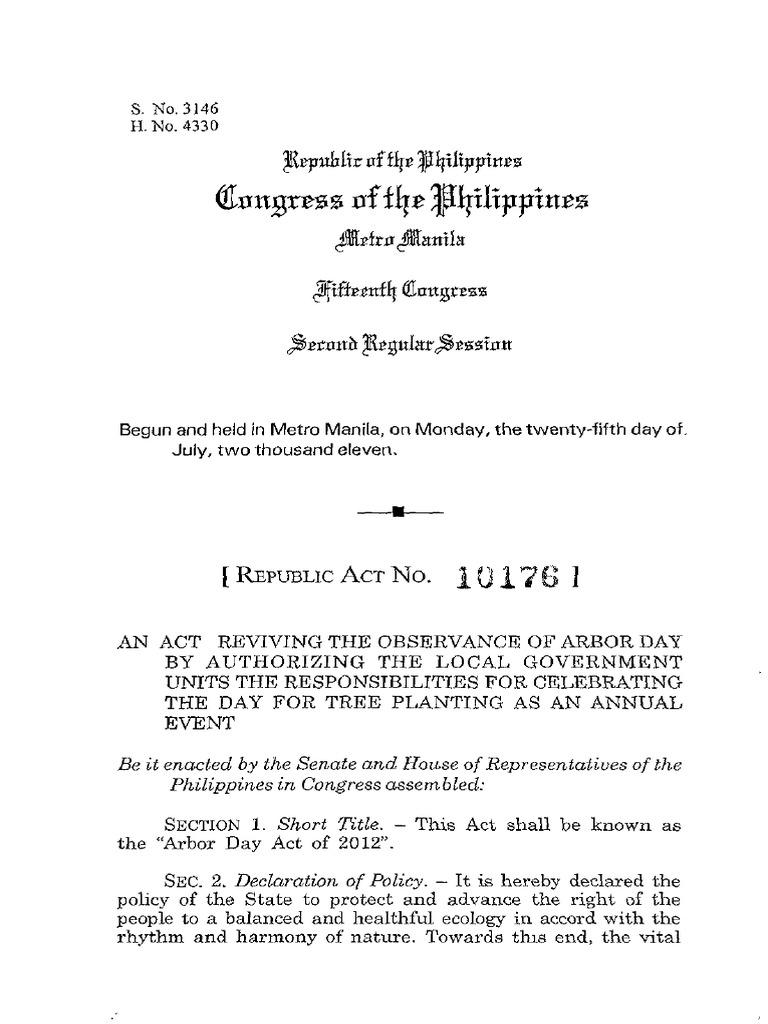 Ra 10176 | PDF | Local Government | Public Sphere