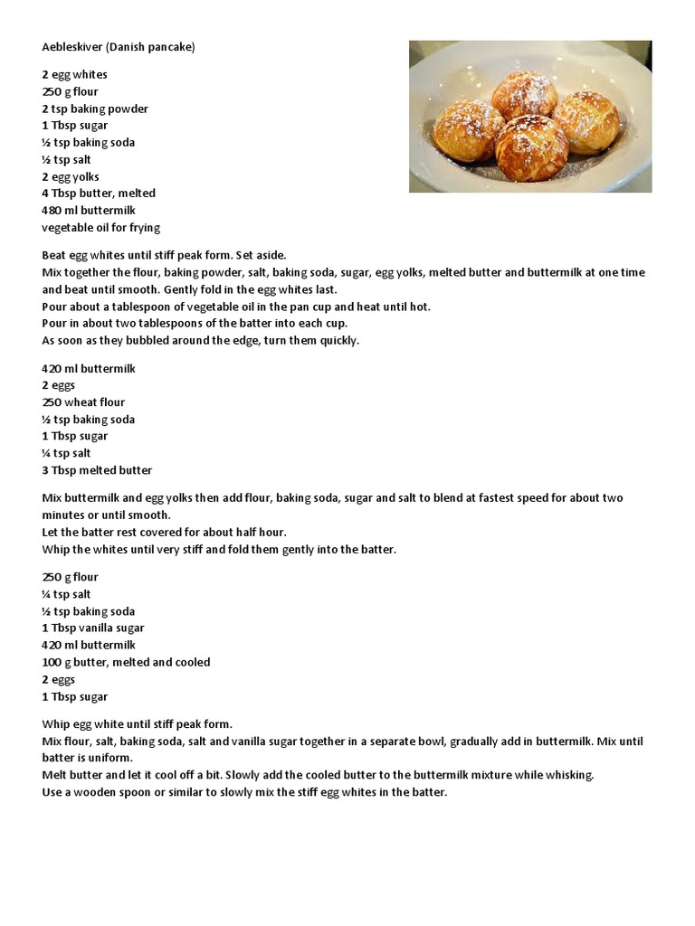 2 Egg Whites 2 TSP Baking Powder 1 TBSP Sugar TSP Baking Soda TSP Salt ...