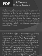 Ang Mahiwagang Tandang Dula Mula Sa Mindanao Isinulat Ni Arthur P | PDF