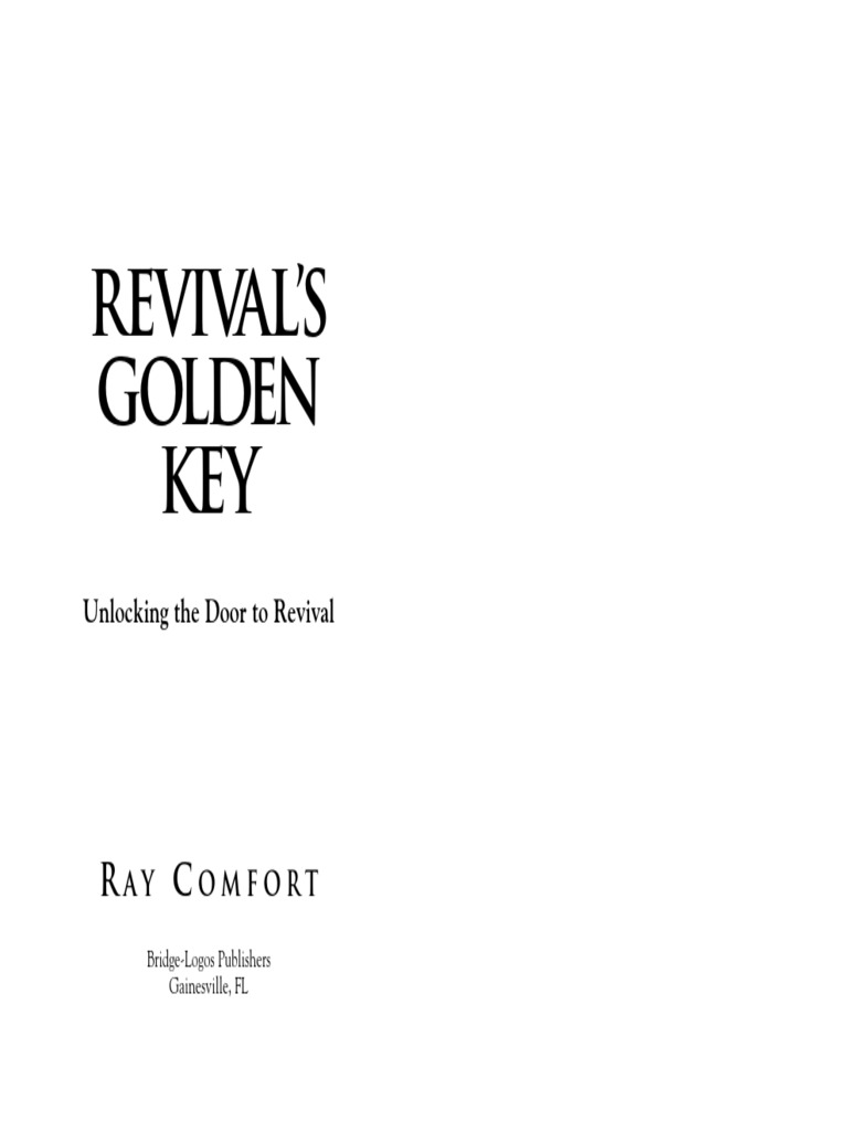 Revivals Golden Key | PDF | The Gospel | Parables Of Jesus