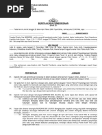 Contoh Format Bap | PDF