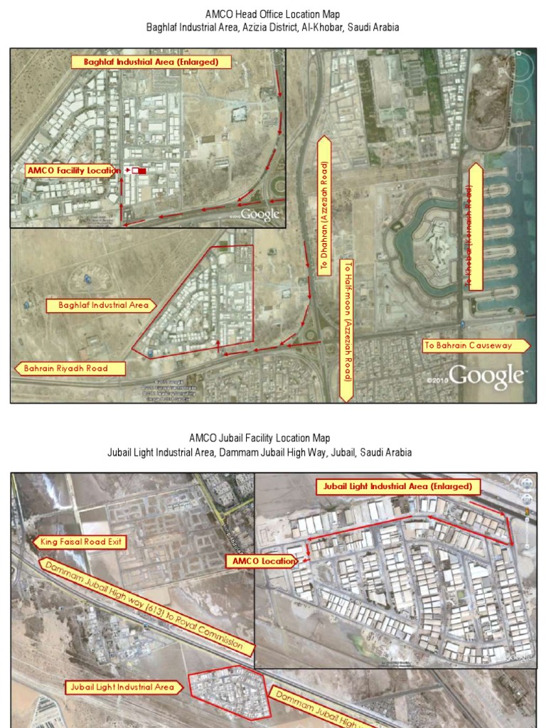 AMCO Head Office and Regional Offices Location Map | PDF
