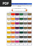 BS Colour Chart - BS4800 | PDF | Blue | Green
