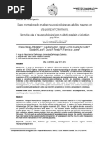 FAB Test Evaluacion Frontal | PDF | Cognición | Prueba / examen