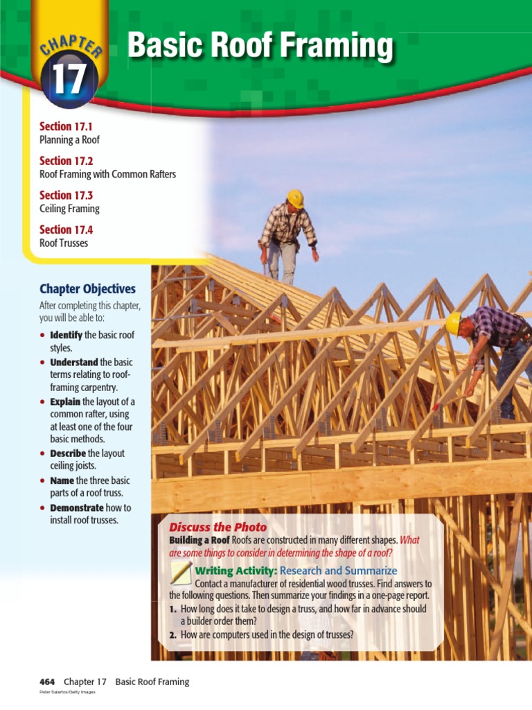Basic Roof Framing.pdf | Framing (Construction) | Roof