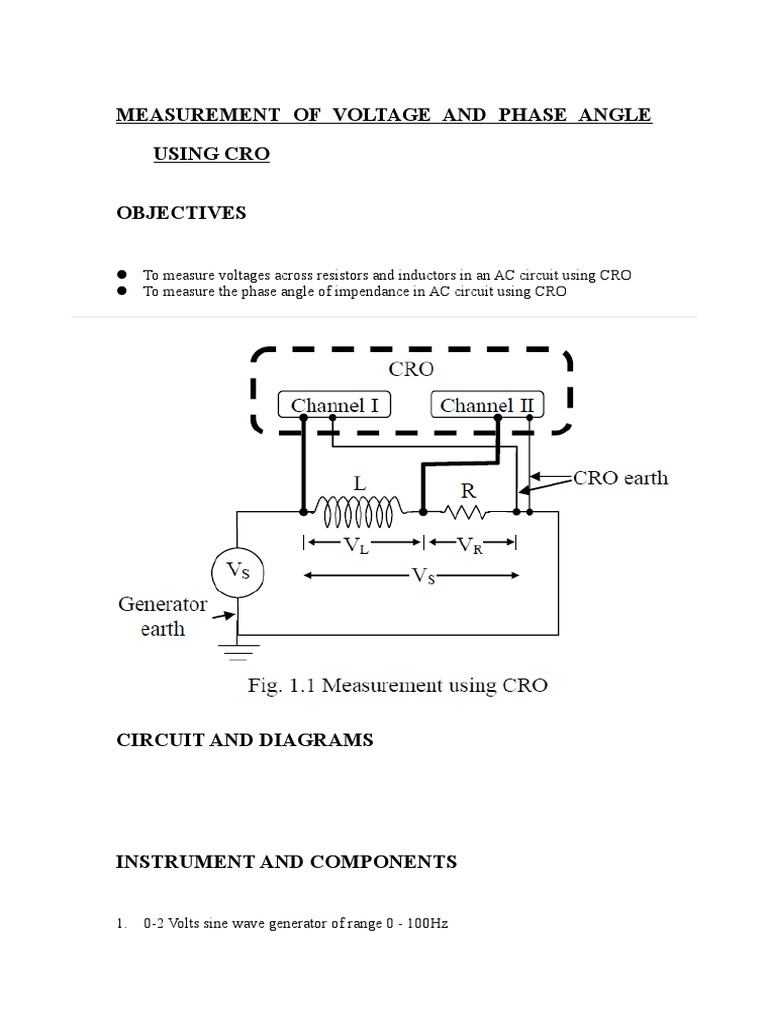 Lab Report Measurement and Instrumentation 1 | PDF | Electrical ...
