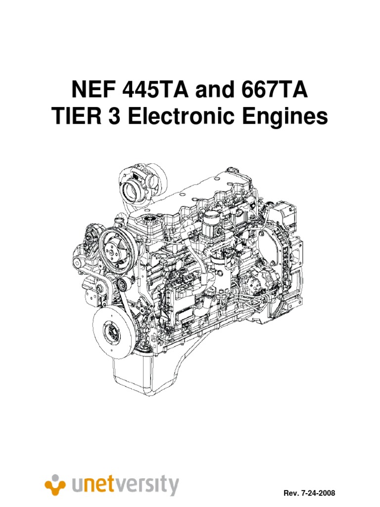 NEF Tier 3 Electronic Engine | PDF | Internal Combustion Engine ...