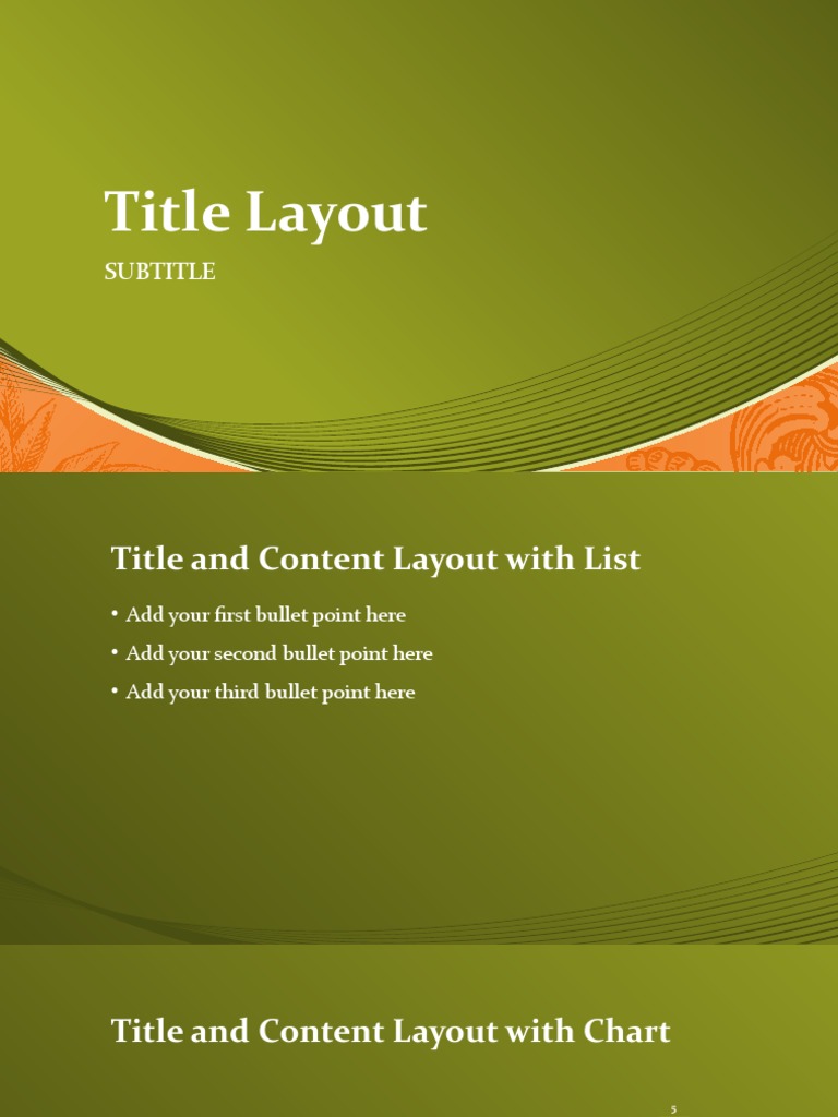 Title Layout: Subtitle | PDF