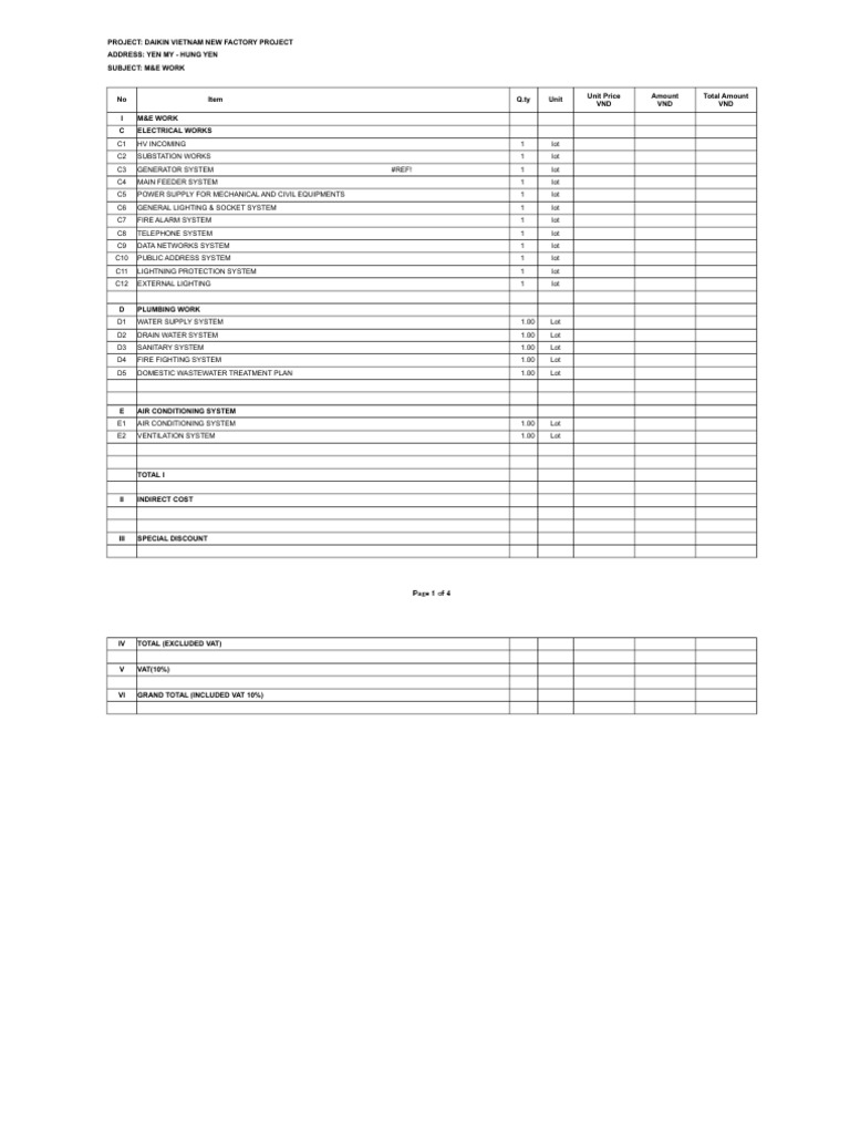 DAIKIN Form | PDF | Nature