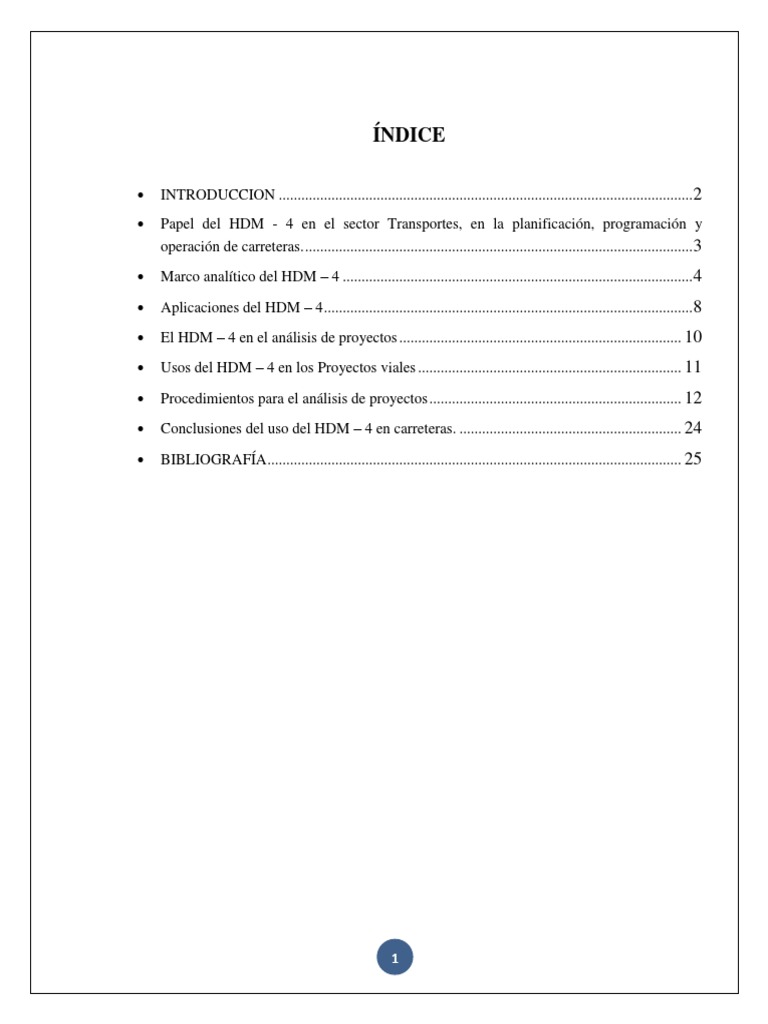 HDM - 4 | Download Free PDF | La carretera | Proceso de desarrollo de ...