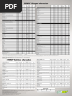 Subway Menu 2024: Complete Guide | PDF | Menu | Salad