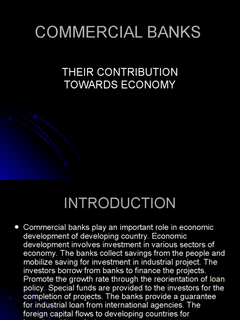 Commercial Banks | PDF