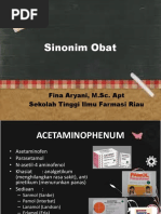 Arti Signa Dalam Resep Obat (1) - Dikonversi | PDF