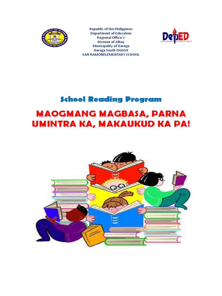 Project Proposal in Reading San Ramon | PDF | Reading (Process ...