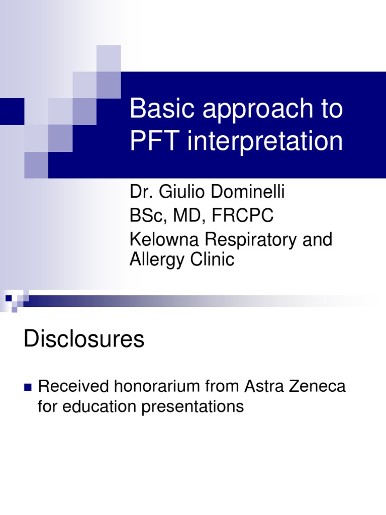 Interpreting Pulmonary Function Tests: A Systematic Approach | PDF ...