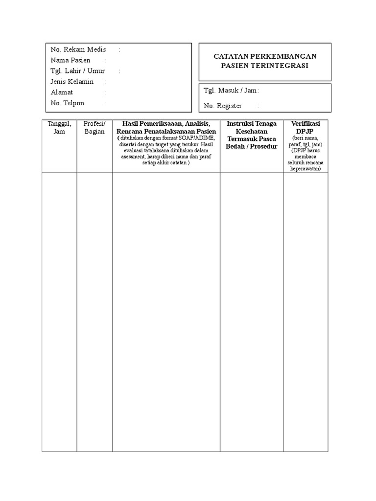 Form CPPT | PDF | Sains & Matematika
