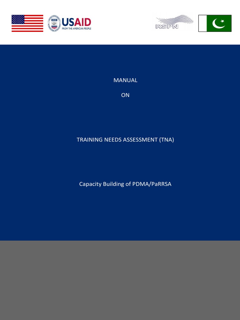 TNA Report | Needs Assessment | Competence (Human Resources)